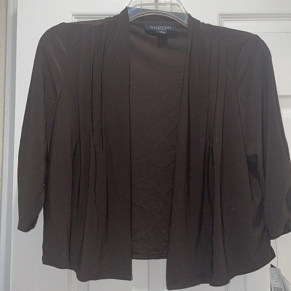 Perceptions | Dresses | Nwt Dark Brown Orange White And Red Patterned ...